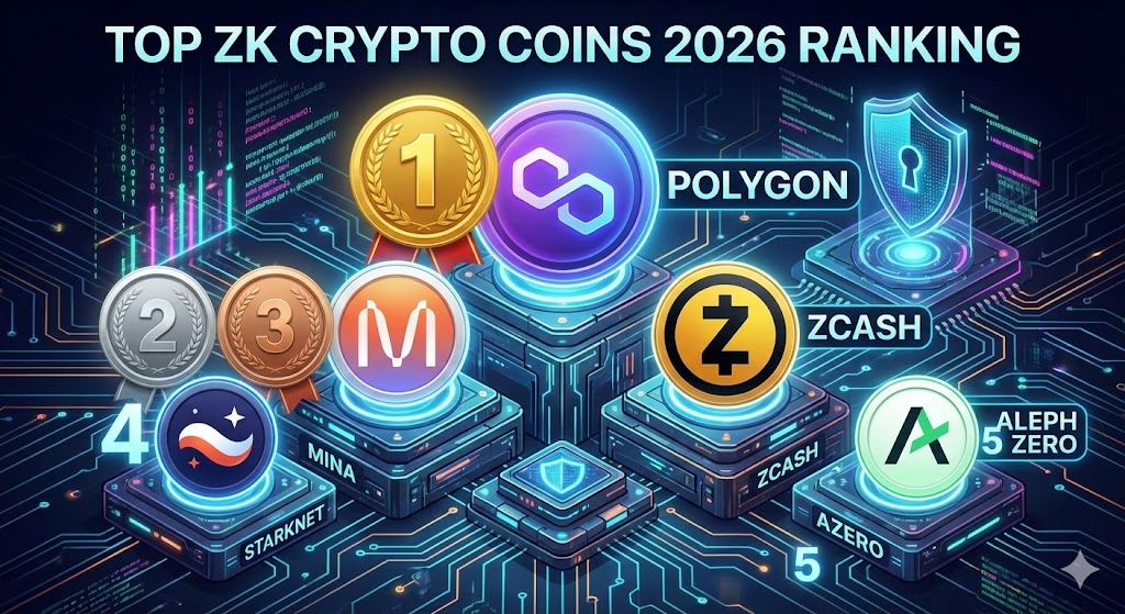 Top ZK Crypto Coins 2026: 5 Ultimate Privacy Giants